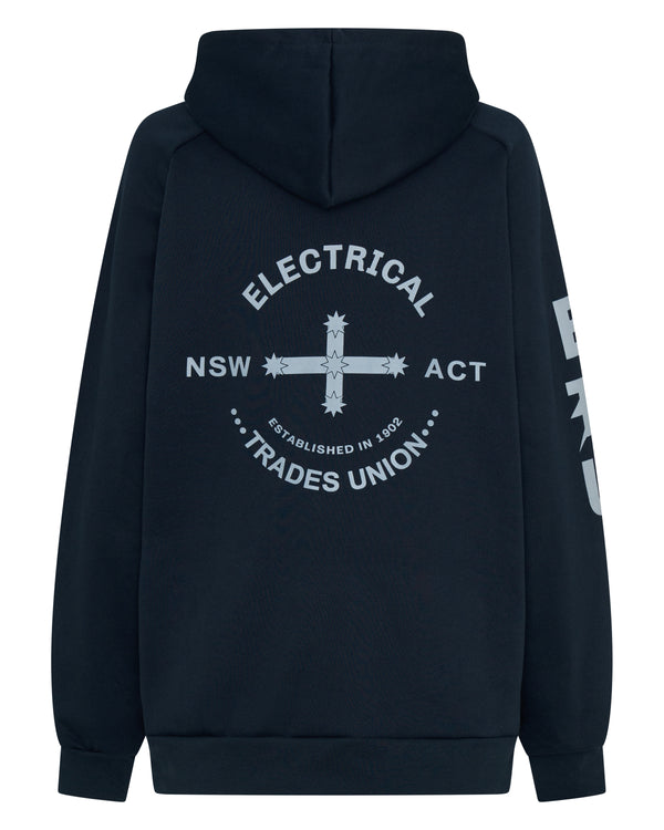 ETU Eureka Midnight Blue Hoodie - ETU NSW Merchandise